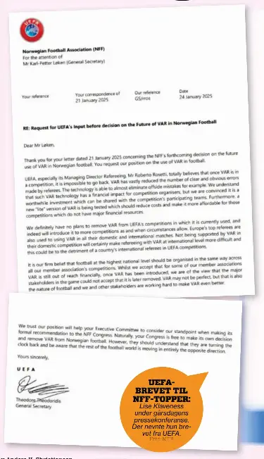 DET UKJENTE VAR-BREVET - PressReader