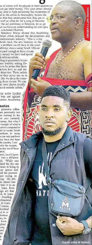 Don’t headline shows with foreign artists - PressReader