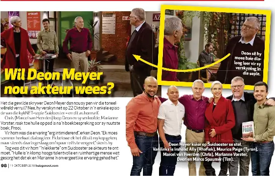 WilDeonMey­er nouakteurw­ees? - PressReader