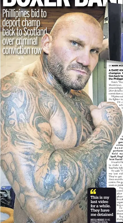BARE-KNUCKLE BOXER BANISHED - PressReader