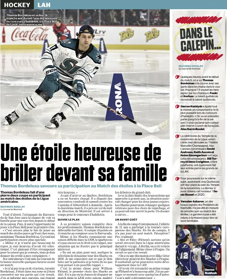 Une étoile heureuse de briller devant sa famille - PressReader