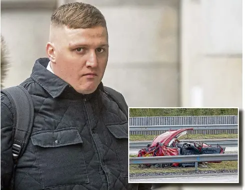100mph horror crash driver who left woman paralysed gets jail term ...