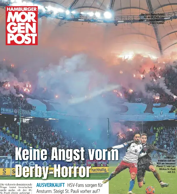Keine Angst vo o Derby-Horror - PressReader