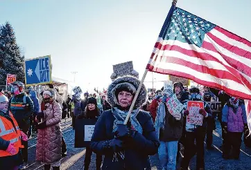 Protesters call for nationwide strike against Trump’s immigratio­n ...