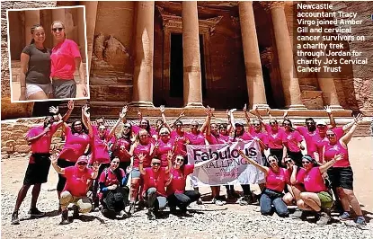 Mum joins cancer survivors on trek across the desert - PressReader