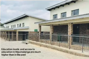 Education now more accessible to Mpumalanga children: says Premier - PressReader