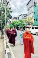 When 500 monks went on Pindapatha in Kandy town - PressReader