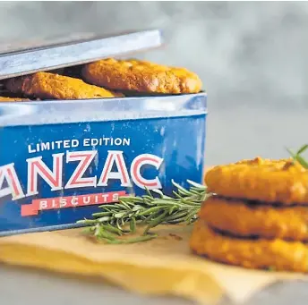 The Anzac biscuit also known as the soldiers’ biscuits - PressReader