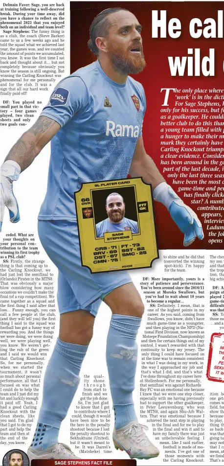 He calls us wild dogs - PressReader