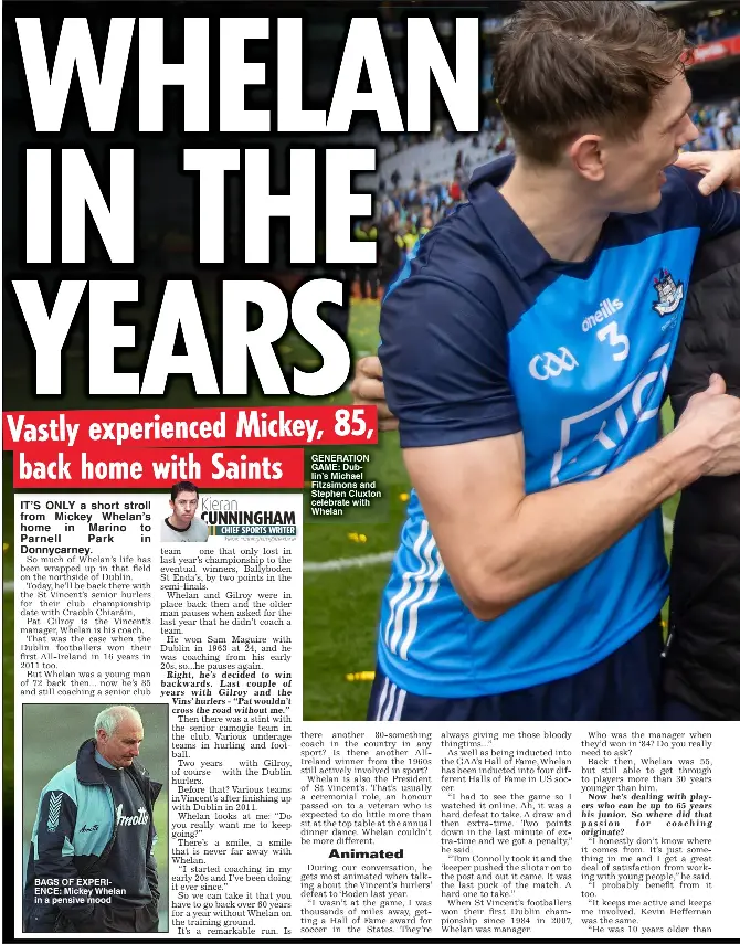 WHELAN IN THE YEARS - PressReader