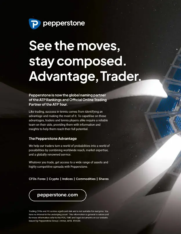 See the moves, stay composed. Advantage, Trader. - PressReader