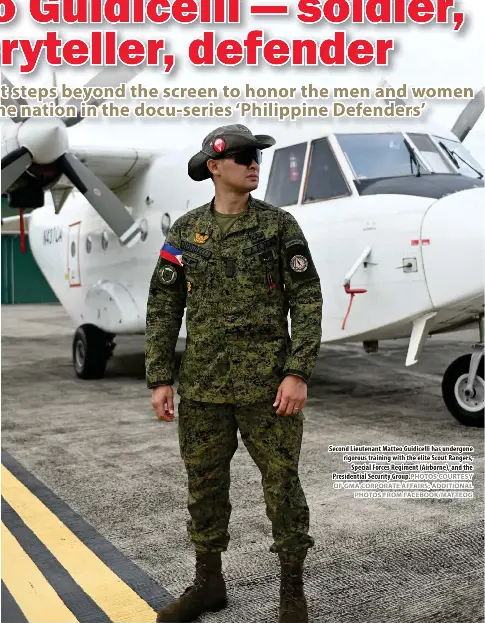 Matteo Guidicelli — soldier, storytelle­r, defender - PressReader