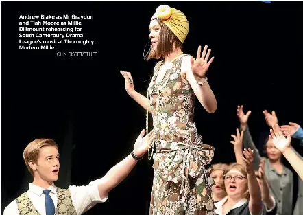 Young cast adjust to Covid - PressReader