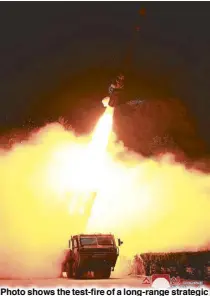 NoKor says it practiced firing nuke-capable cruise missiles - PressReader