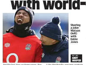 Watson: I’ll miss working with world-class Eddie - PressReader