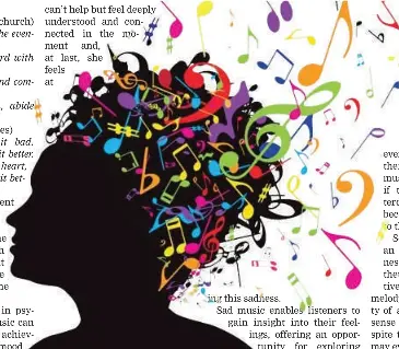 Sad music helps us overcome sadness - PressReader