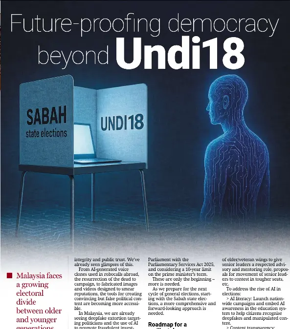 Future-proofing democracy Undi18 beyond - PressReader