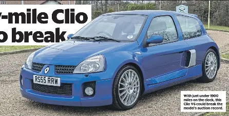 Delivery-mile Clio tipped to break record - PressReader
