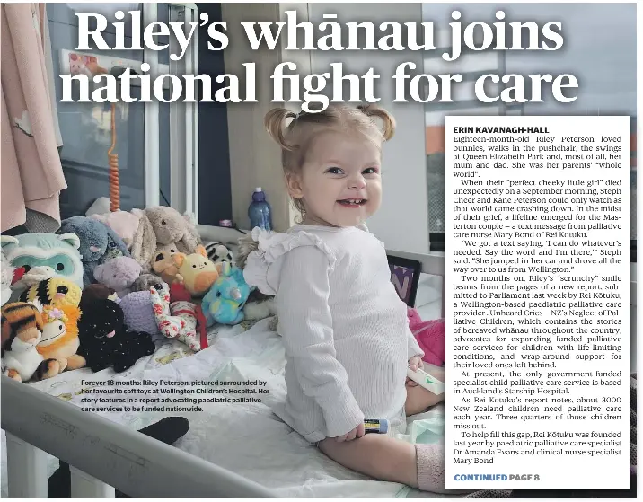 Riley’s whānau joins national fight for care - PressReader