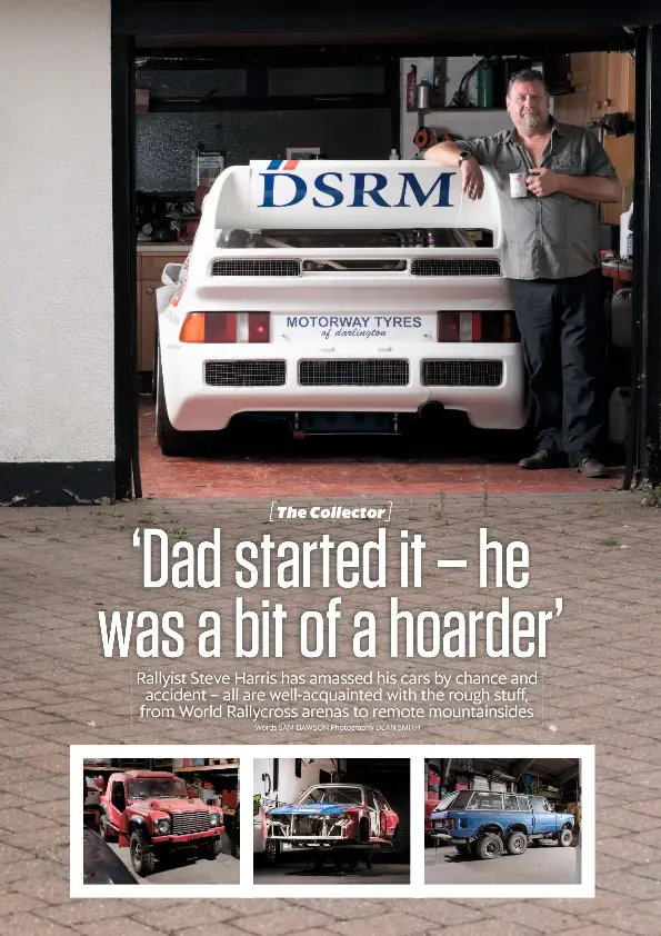 World Rallycross racer Steve Harris reveals a bizarre collection of ...