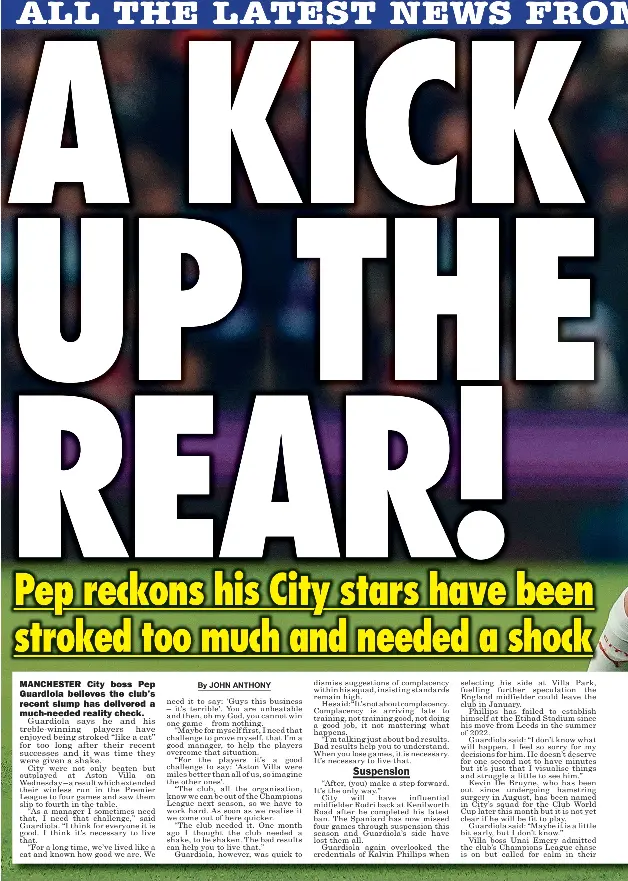 A KICK UP THE REAR! - PressReader