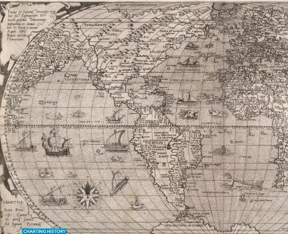 Paolo Forlani’s map of the world - PressReader