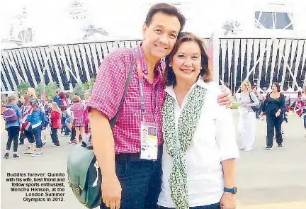 Quinito Henson: Sports-chasing, music-loving & forever green - PressReader