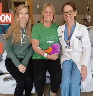 KIDNEY DONATION RUNS IN THE FAMILY - PressReader