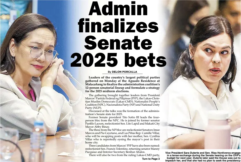 Admin finalizes Senate 2025 bets - PressReader