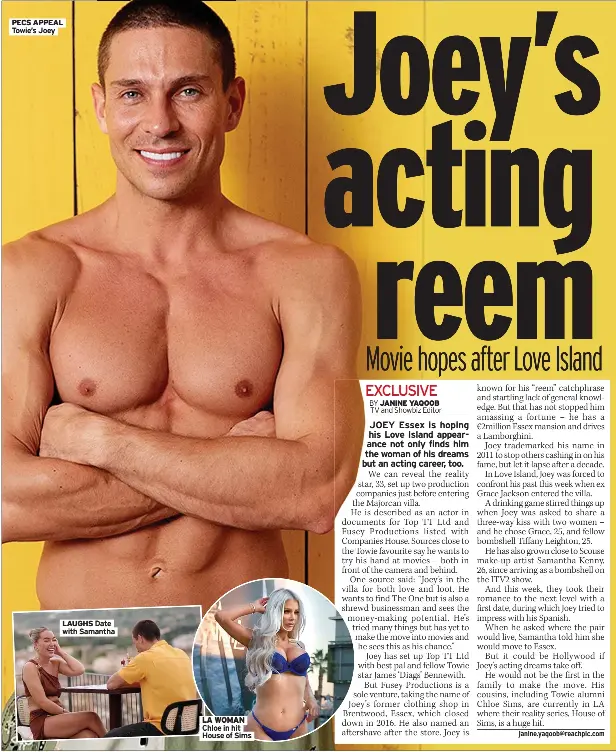 Joey’s acting reem - PressReader