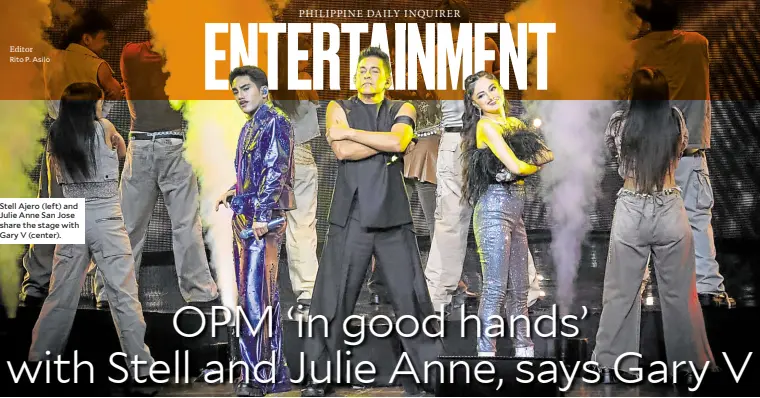 OPM ‘in good hands’ with Stell and Julie Anne, says Gary V - PressReader