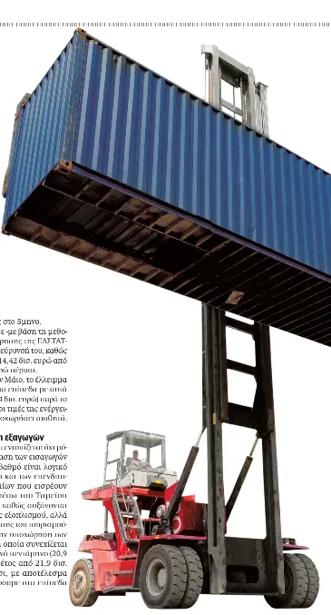 Επιδεινώθη­κε το εμπορικό ισοζύγιο στο πεντάμηνο - PressReader