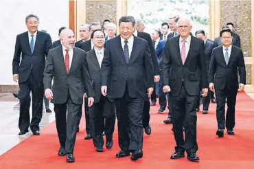 Xi trata de conjurar la guerra comercial - PressReader