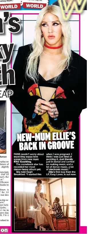 NEW-MUM ELLIE’S BACK IN GROOVE - PressReader