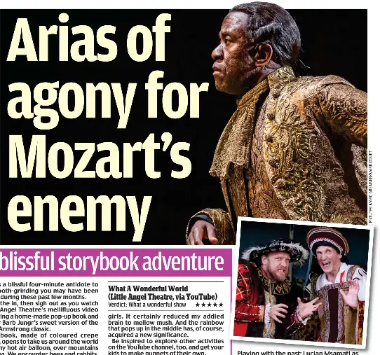 Arias of agony for Mozart's enemy - PressReader