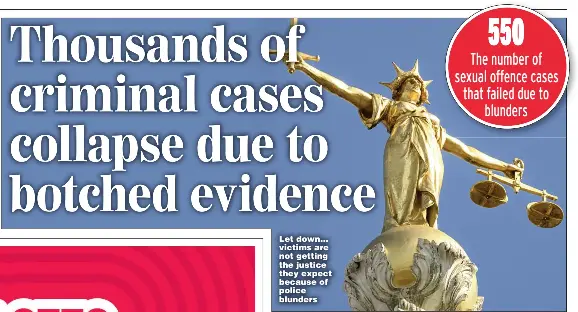 Thousands of criminal cases collapse due to botched evidence - PressReader