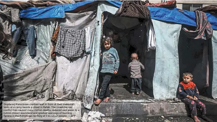 Gaza on the brink of famine - PressReader
