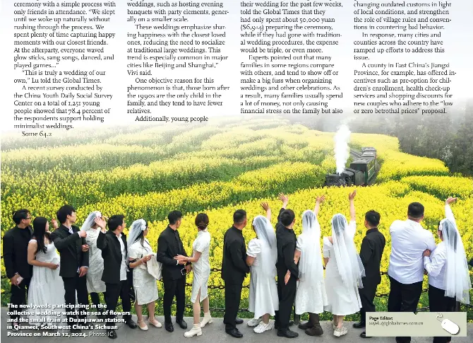 EMBRACING 'MINIMALIST WEDDINGS' - PressReader