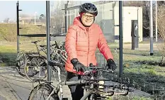 Täglich mit dem Fahrrad ins Kaditzer Labor - PressReader