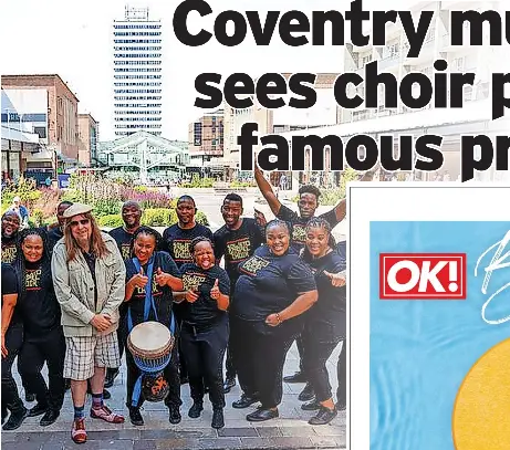 Coventry music legend sees choir perform his famous protest song ...