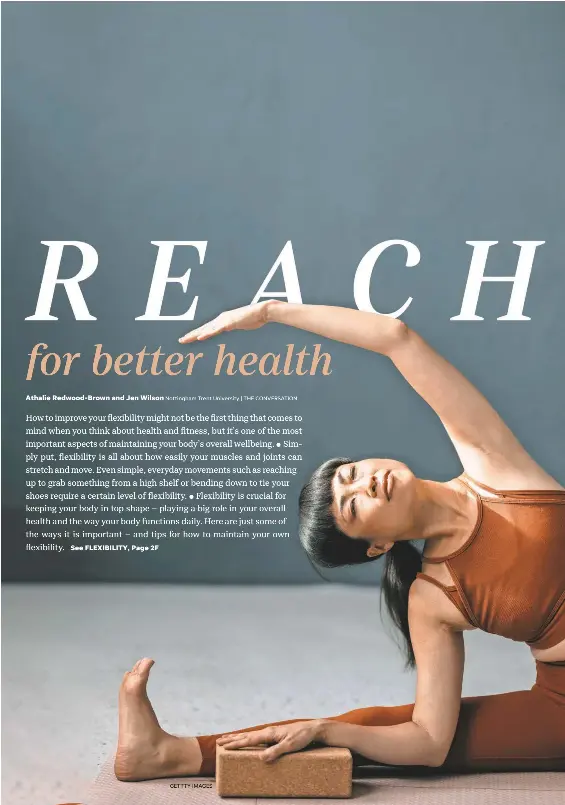 REACH for better health - PressReader
