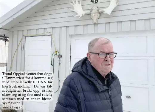 Skrev seg ut selv og dro til UNN med Widerøe - PressReader