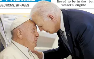 Pope Francis raises alarm about AI - PressReader