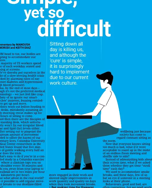 Simple, yet so difficult - PressReader