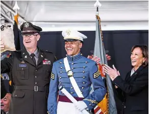 Harris makes history at West Point - PressReader