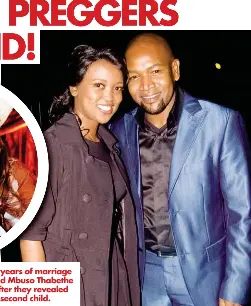 PressReader - DRUM: 2015-03-05 - SARAH NGUBENI PREG­GERS WITH HER SEC­OND!