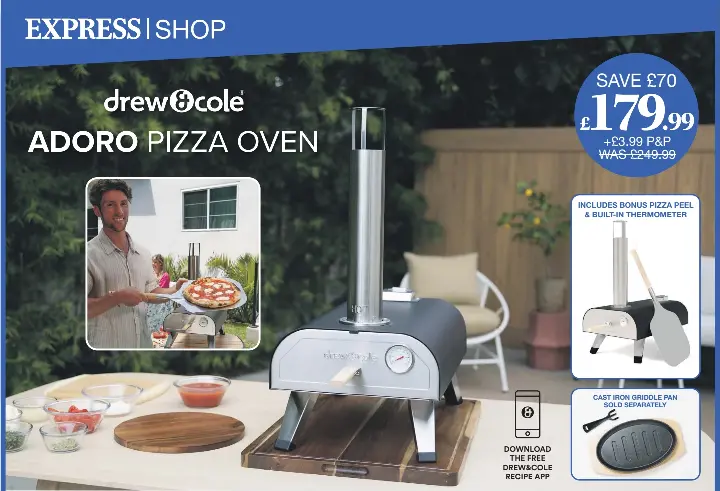 COOK AUTHENTIC, FRESH AND DELICIOUS STONE-BAKED PIZZAS IN JUST 60 SECONDS! - PressReader