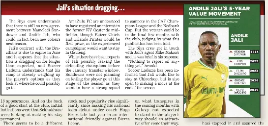 Jali’s situation dragging… - PressReader