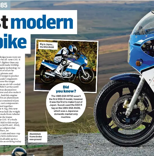 The first modern sportsbike - PressReader