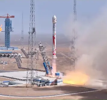 China’s LandSpace launches improved methane-powered rocket - PressReader